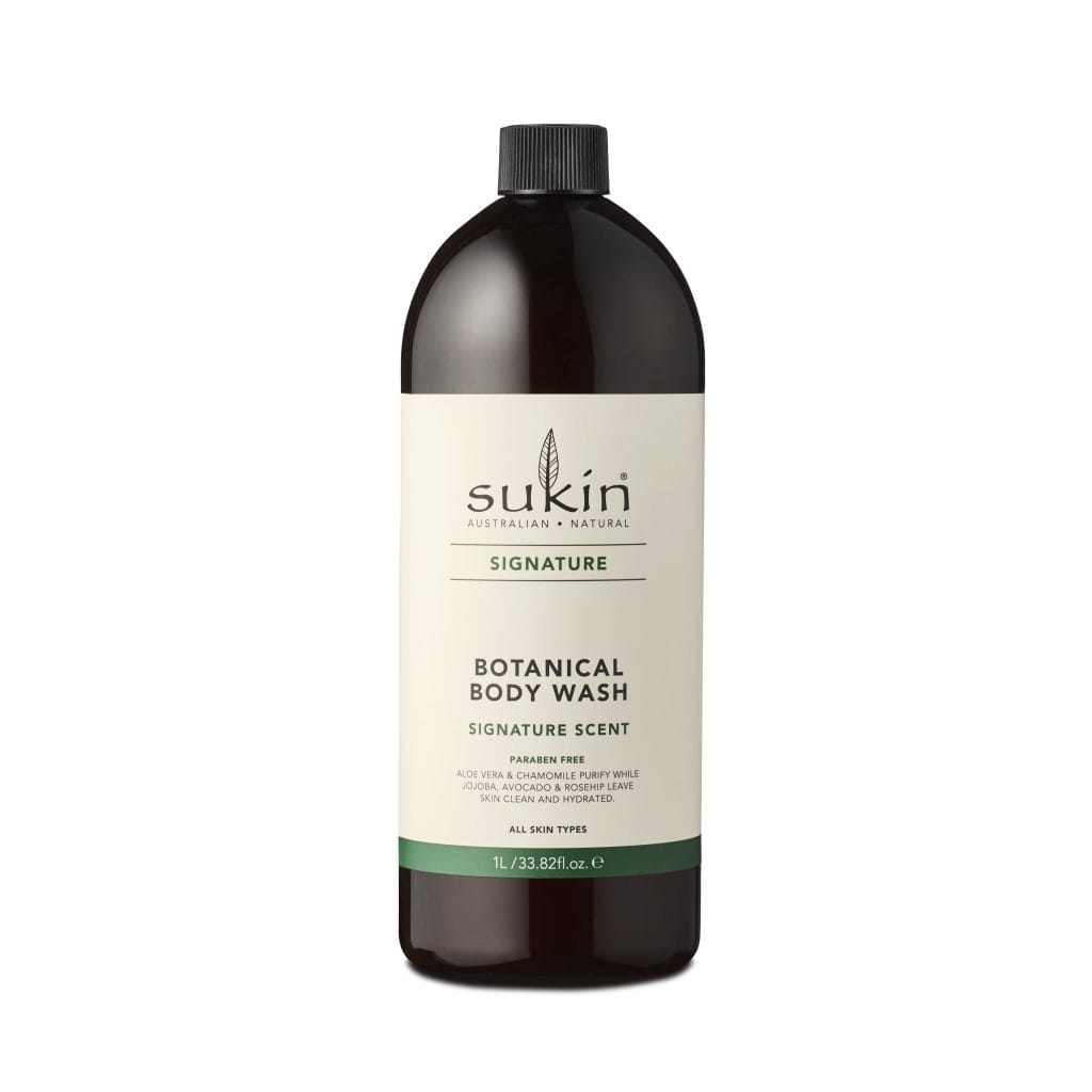 SUKIN BOTANICAL BODY WASH - 1 litre - Vitaltone Pharmacy